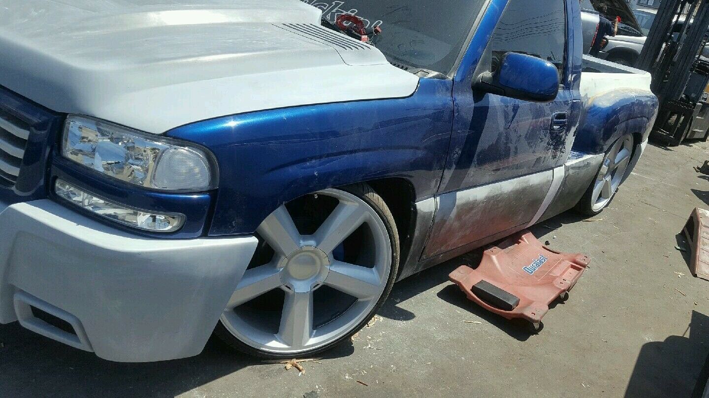 99 00 01 02 Chevry Silverado Step Side SS FrontRear Bumper Cover SS ...