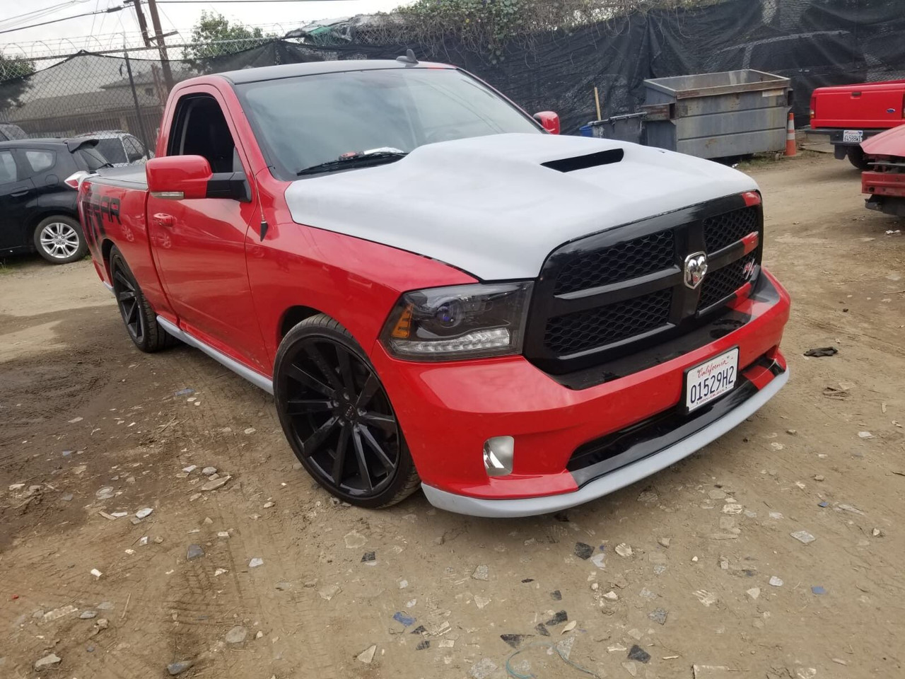 13 14 15 16 17 18 Dodge Ram 1500 Hood Perfect Fit Fiberglass - Steel