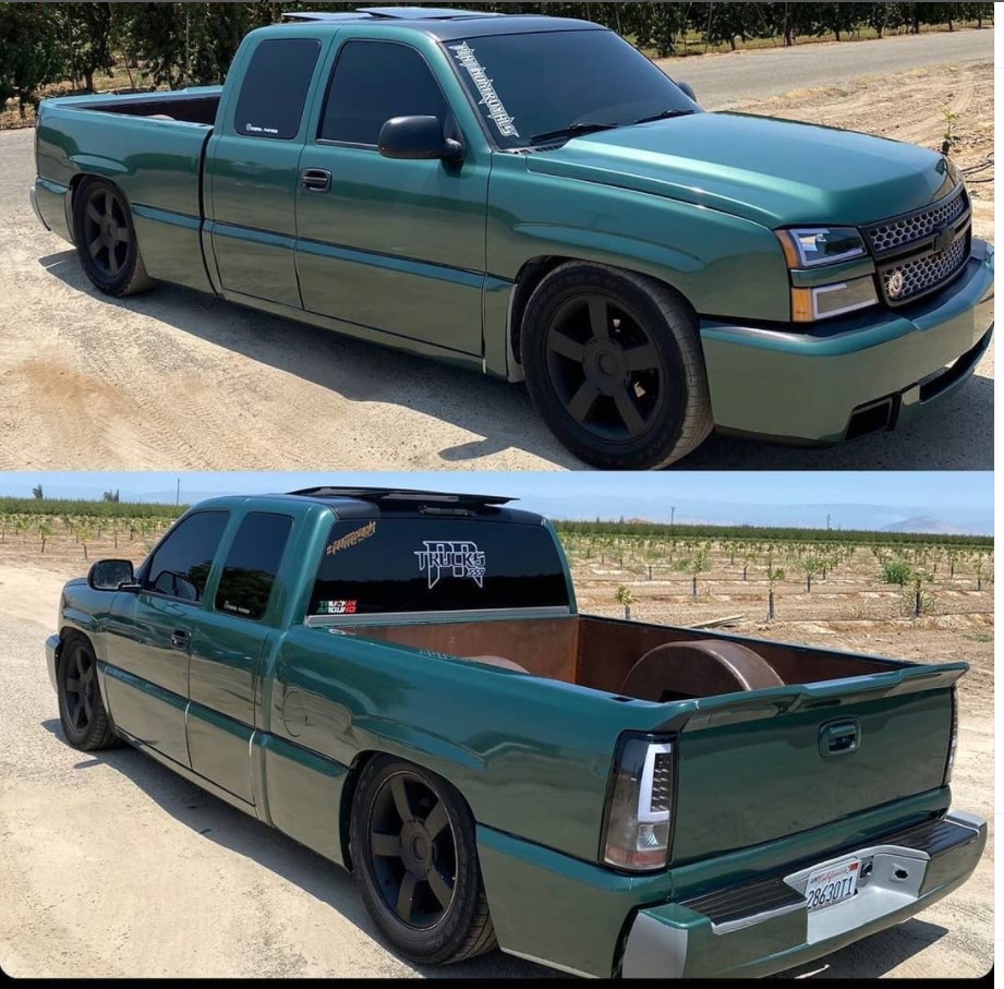 2003-2006 2004 2005 Chevrolet Silverado SS Body Kit Claddings only ...