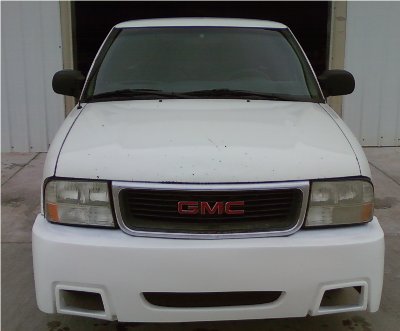 94 95 96 97 98 99 00 01 02 03 04 GMC Sonoma / Chevy S10 Front Bumper ...