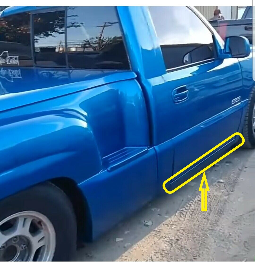 2003-2006- Chevy Silverado StepSide SS Cladding Rt Rocket Pannel