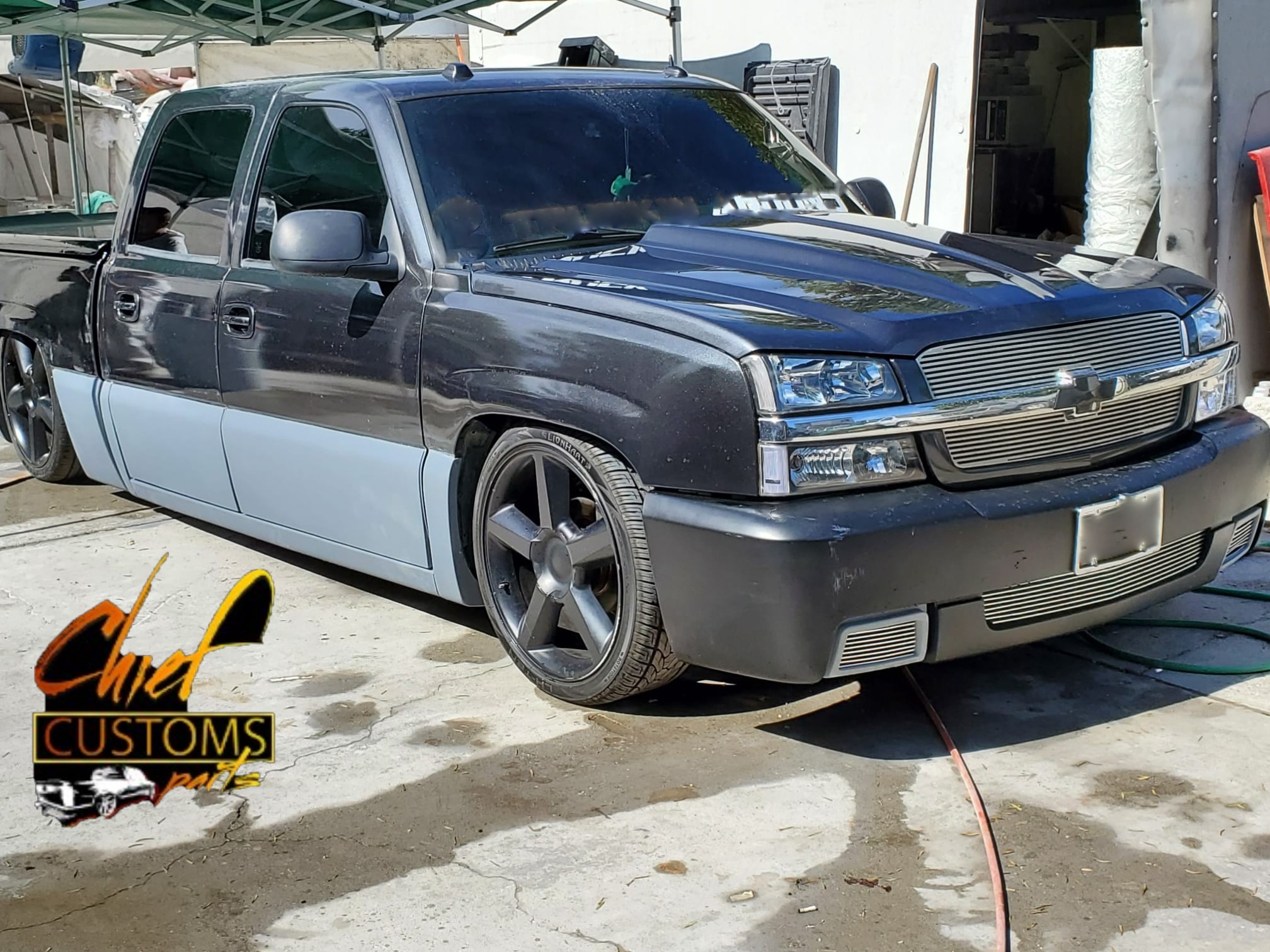 1999 2000 2001 2002 Chevy Silverado Crew Cab SS Body Kit