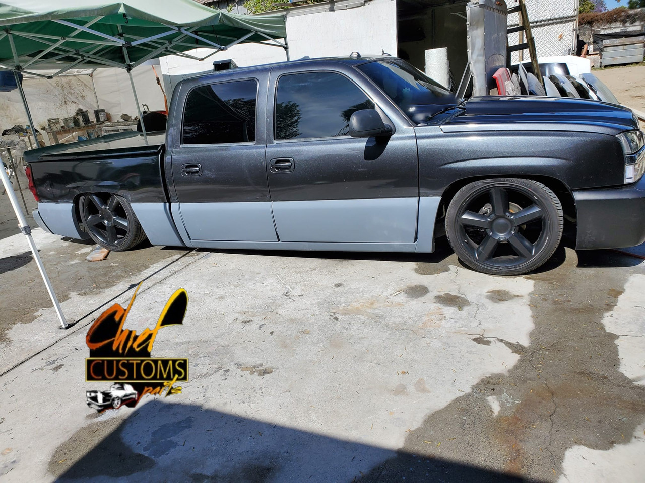 1999 2000 2001 2002 Chevy Silverado Crew Cab SS Body Kit