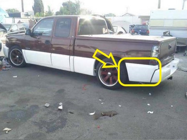 2003-2006 2004 2005 Chevrolet Silverado SS Body Kit Cladding 1pc ...