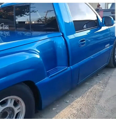 03 06 04 05 Chevrolet Silverado Step Side Single Cab SS Body Kit Cladding