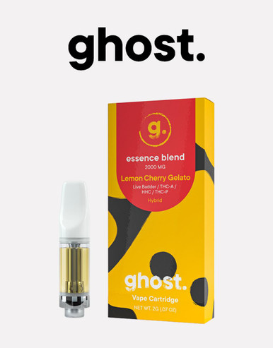 Ghost Hemp 2G Essence Blend Cartridge THC-A THC-P HHC Live Badder