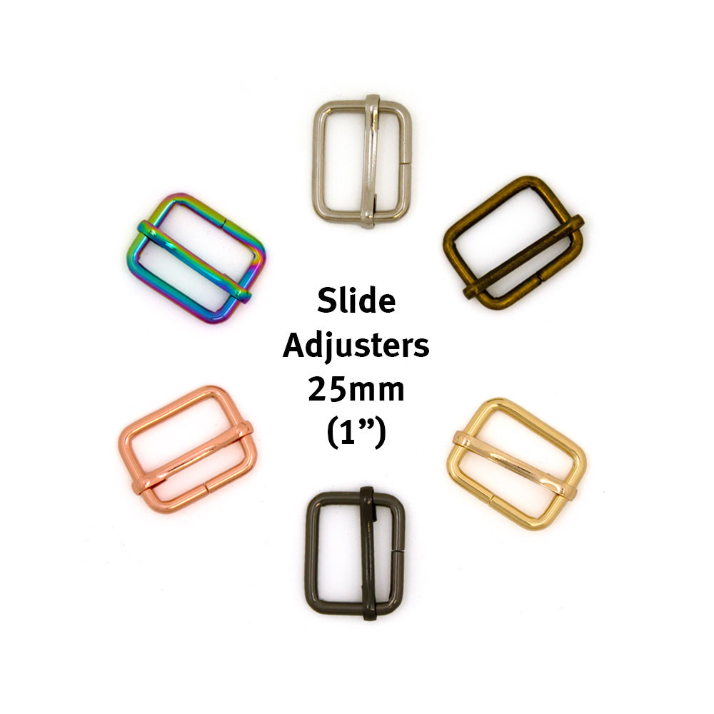 Slide Adjusters 25mm (1") 2pk