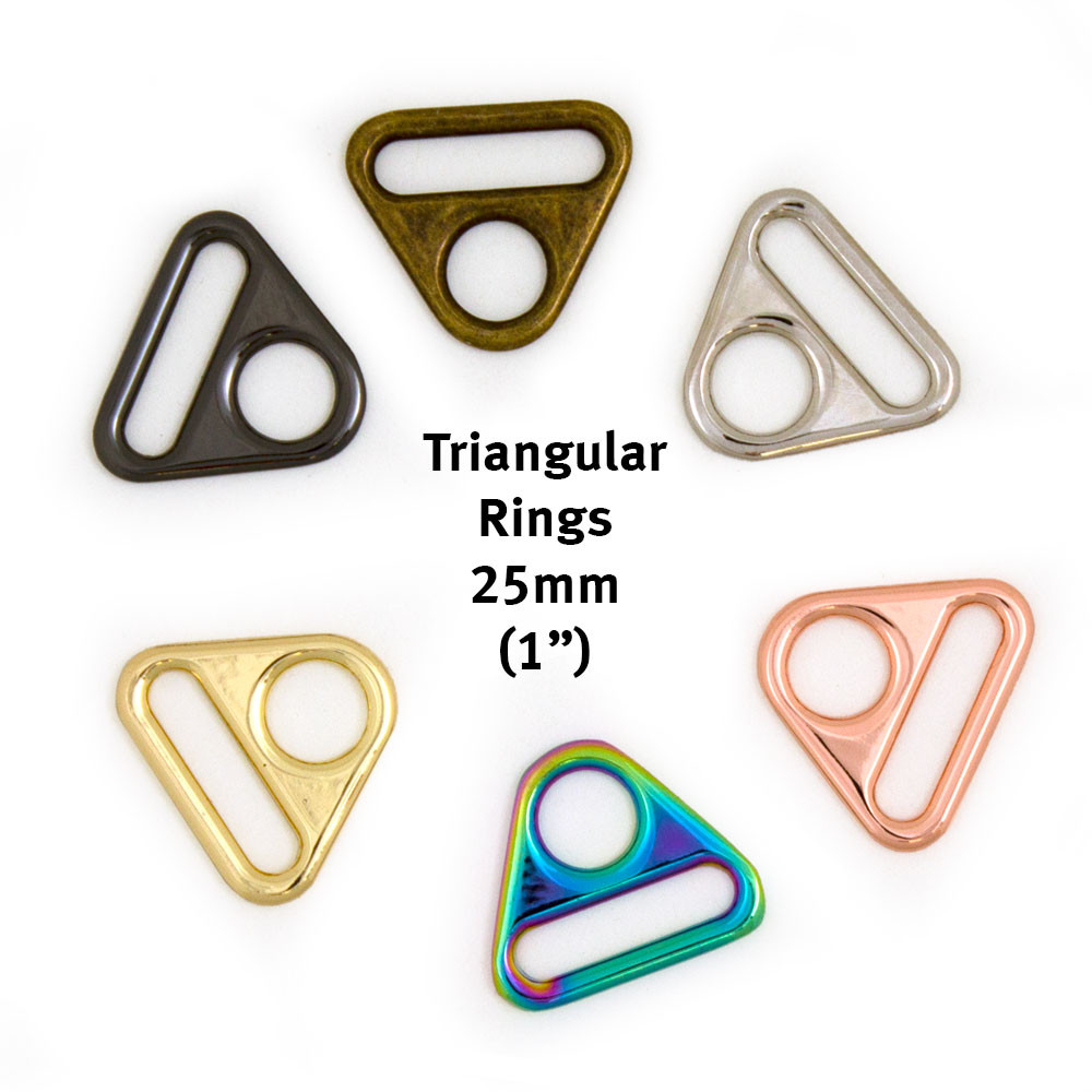 Triangular Ring 25mm (1") 2pk