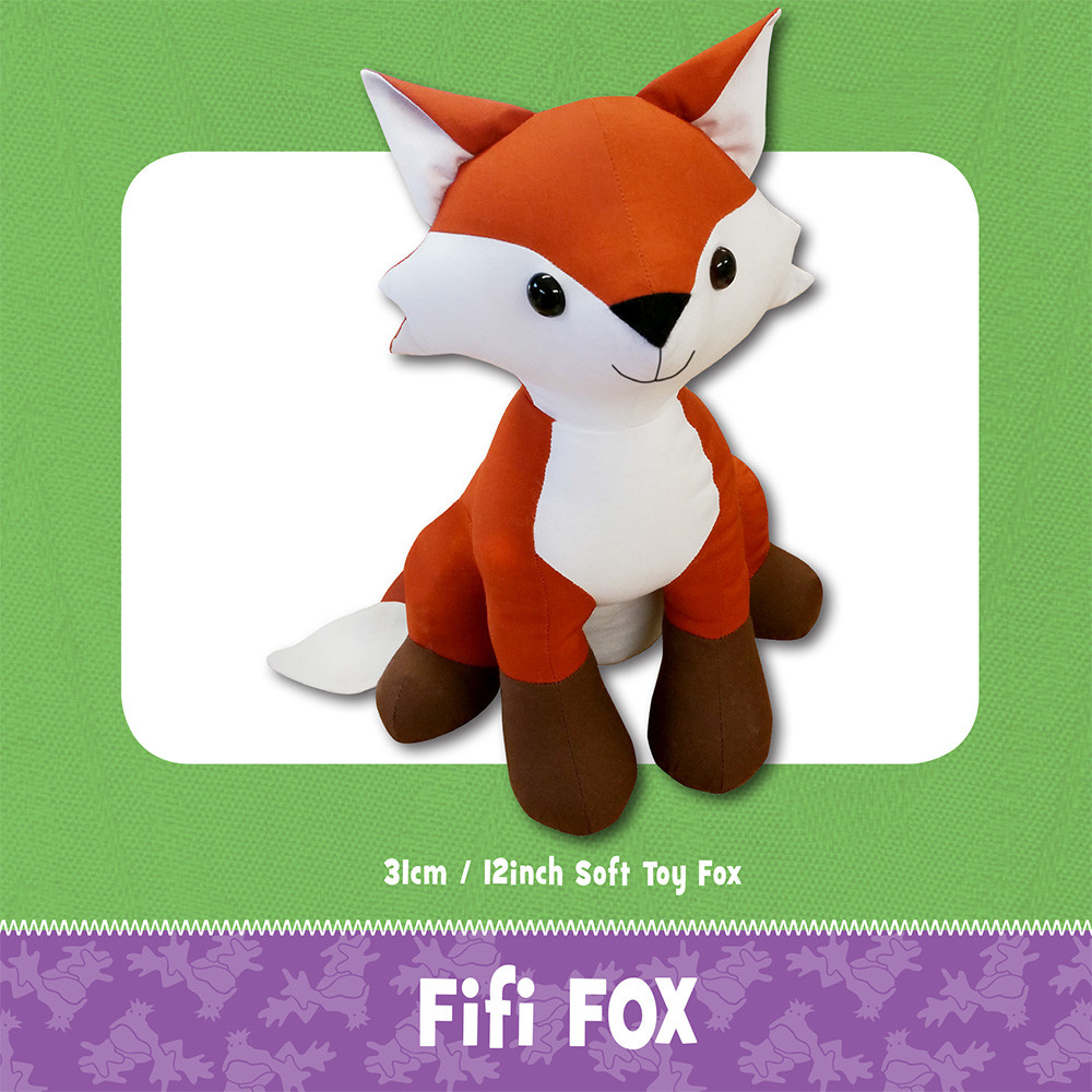 Fifi Fox Soft Toy Sewing Pattern