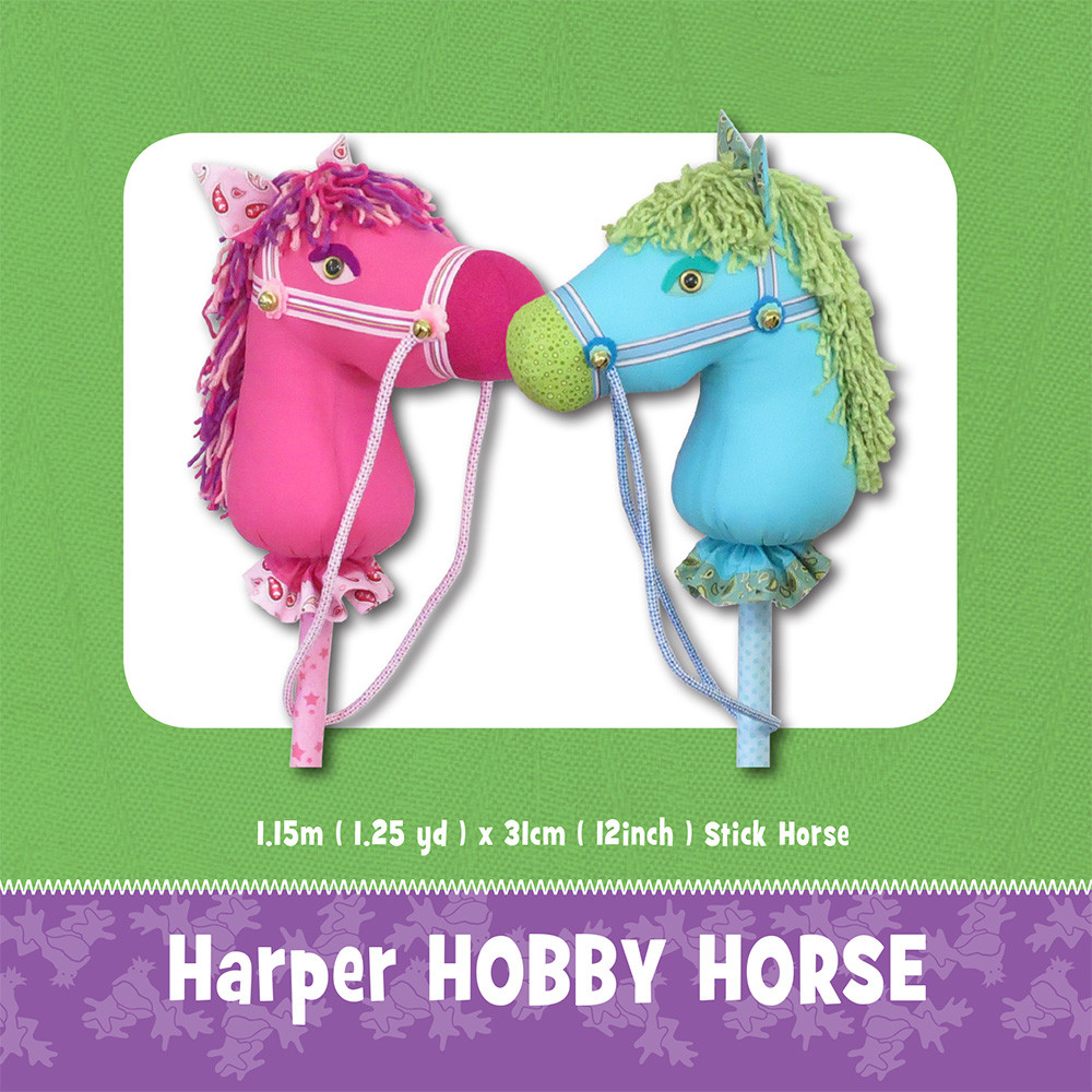 Harper Hobby Horse Soft Toy Sewing Pattern