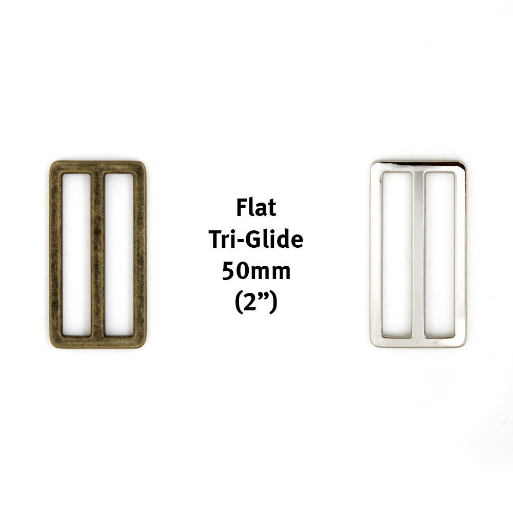 Flat Tri-Glides 50mm (2") 2pk