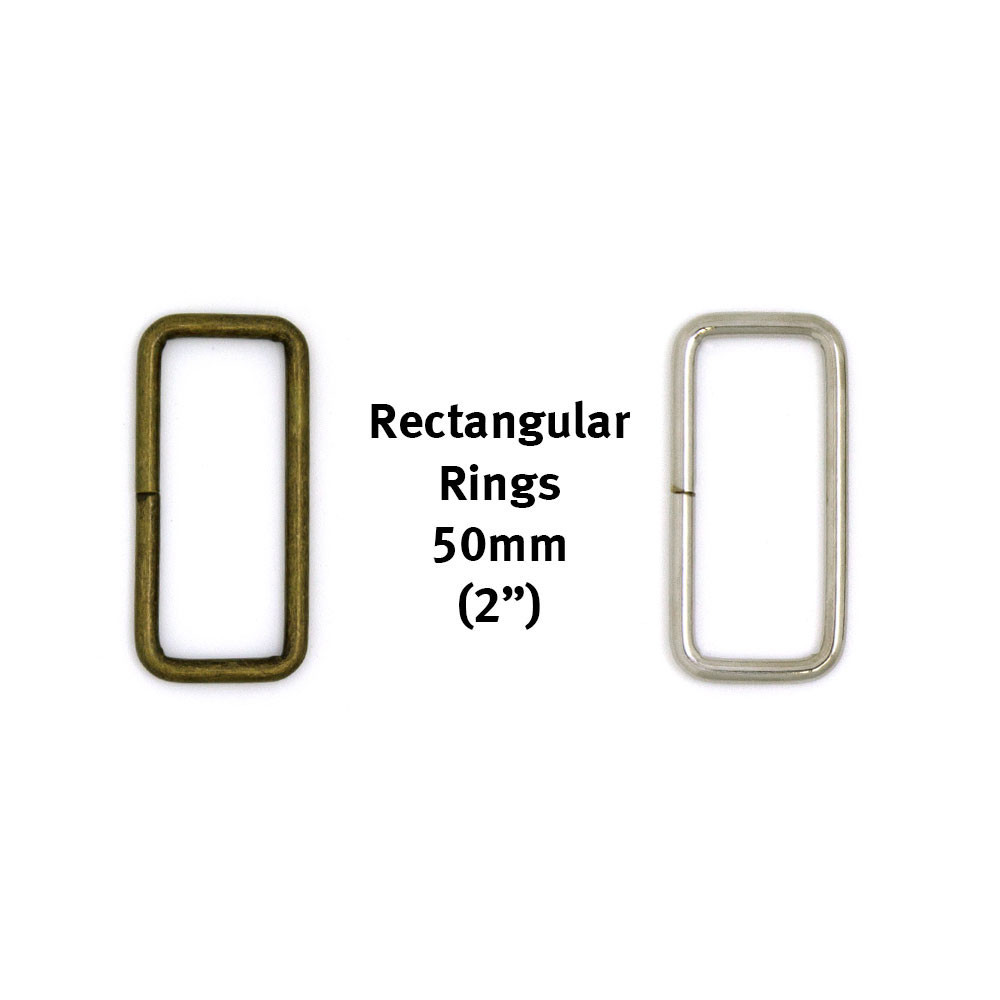 Rectangular Rings 50mm (2") 4pk