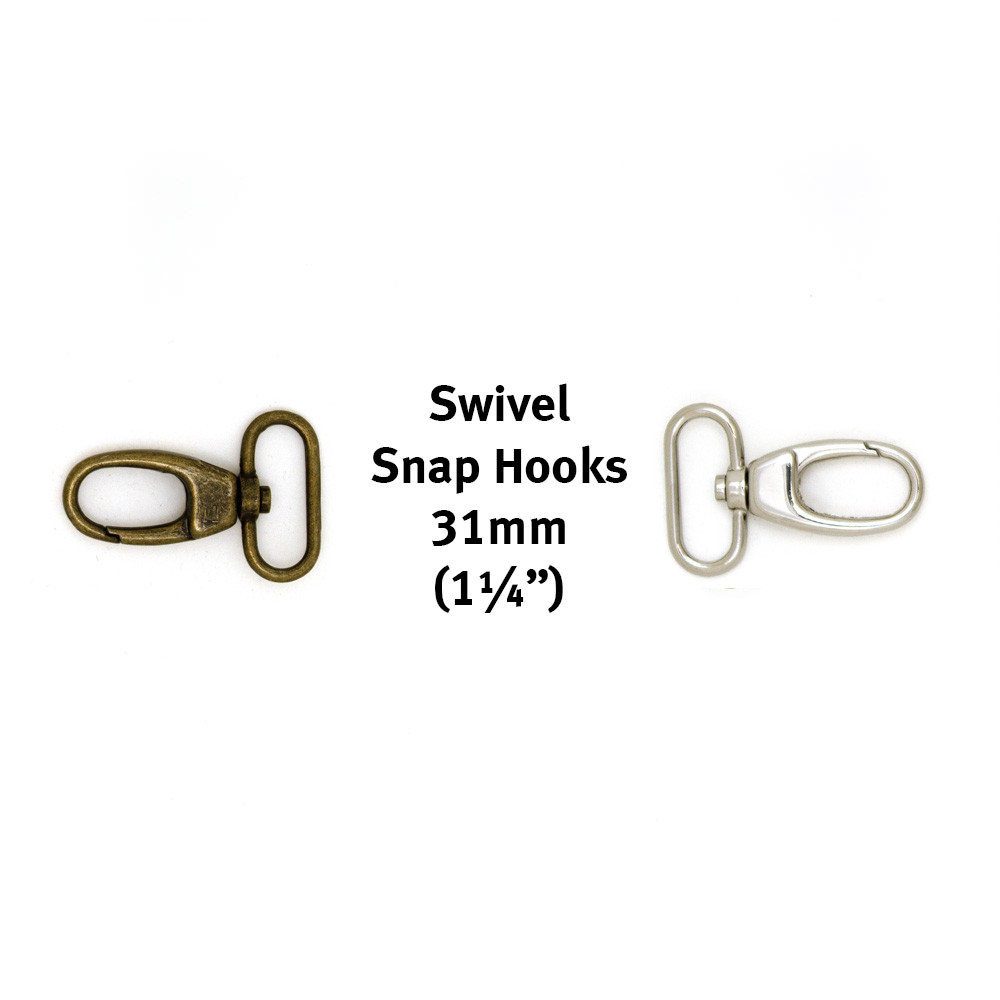 Bag Hardware - by Type - Swivel Snap Hooks - Voodoo Bag Hardware