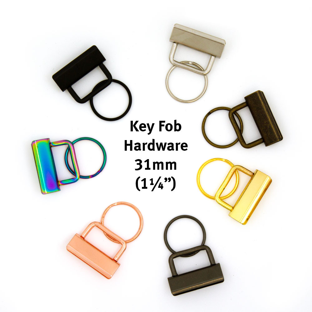 Bag Hardware - by Type - Key Fob Hardware - Voodoo Bag Hardware