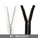 YKK #5 Zipper Tape