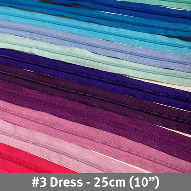 YKK 25cm (10") Dress Zip