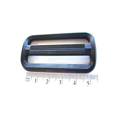 Plastic Tri-Glides 50mm (2") Black 4pk