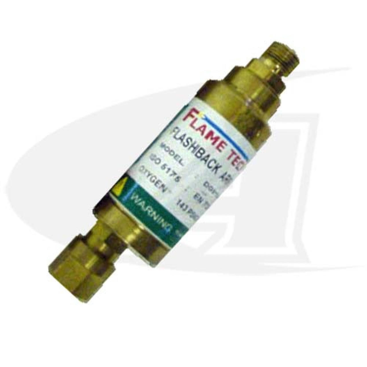 Torch Mounted Flashback Arrestor, Oxygen, Size B | Arc-Zone