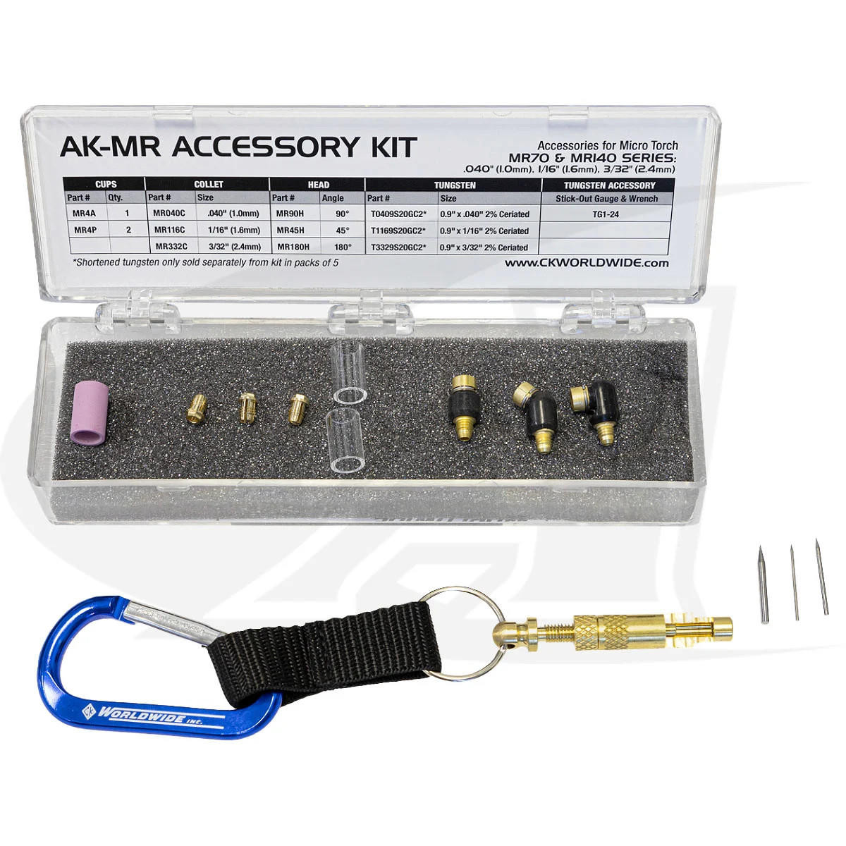 Micro TIG Torch Accessory Kit