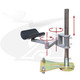 Adjustable Height Arm Rest - Articulated Arm Support