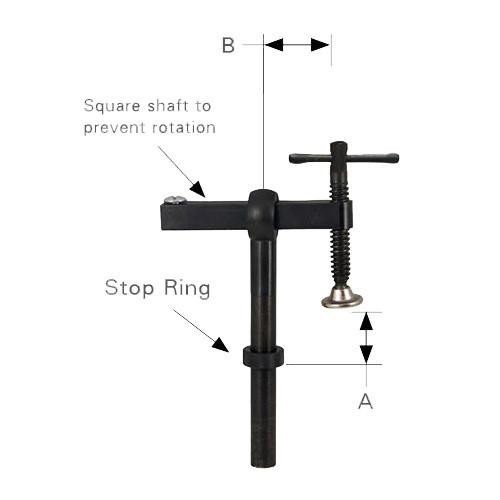 BuildPro™ T-Post Clamp w/ Magnetic V-Pad - Arc-Zone.com, Inc
