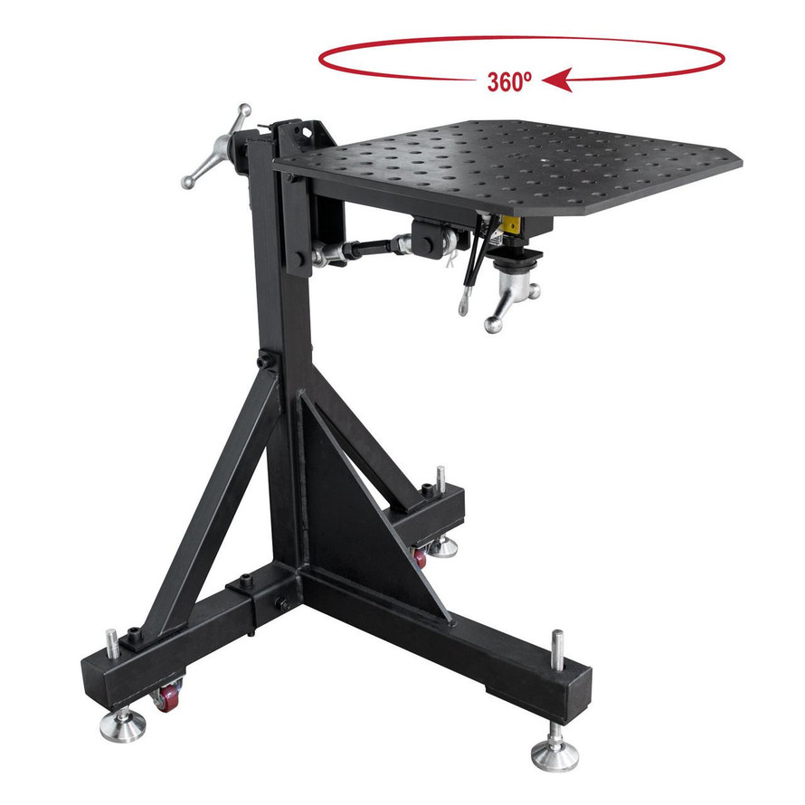 Adjustable Manipulator Table - 2 Rotating & 1 Tilting Axis