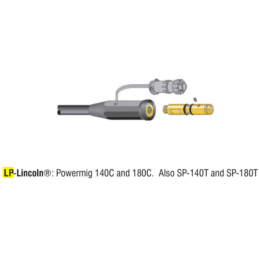 160 Amp Compact MIG Gun
