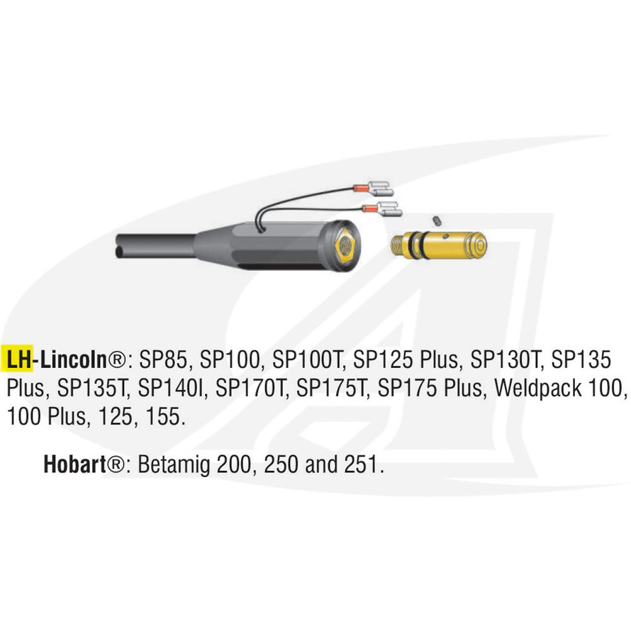 160 Amp Compact MIG Gun
