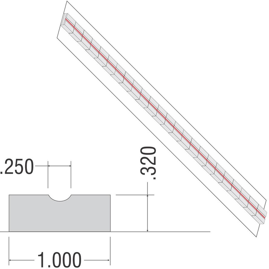 Ceramic Weld Backing Tape, Round, Flat & Concave