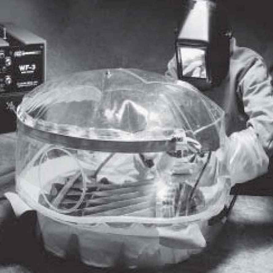 Inflatable, Clear Purge Gas Chambers - Arc-Zone.com, Inc