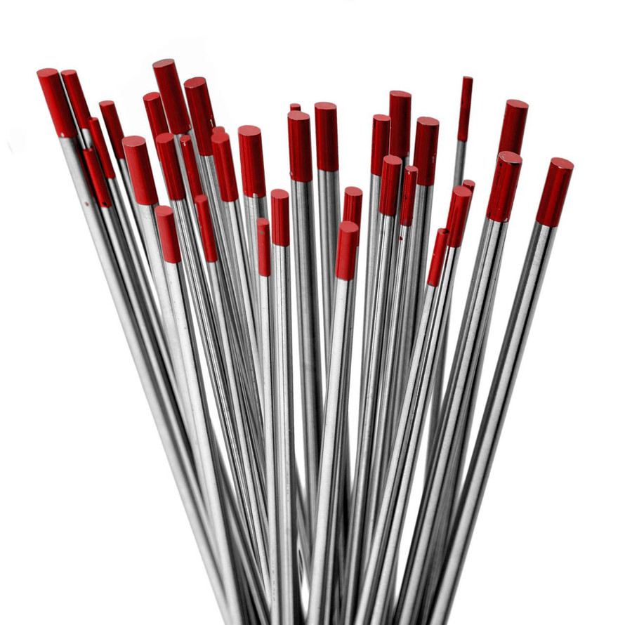 CK 2% Thoriated Tungsten Electrode - Red Tip | Arc-Zone