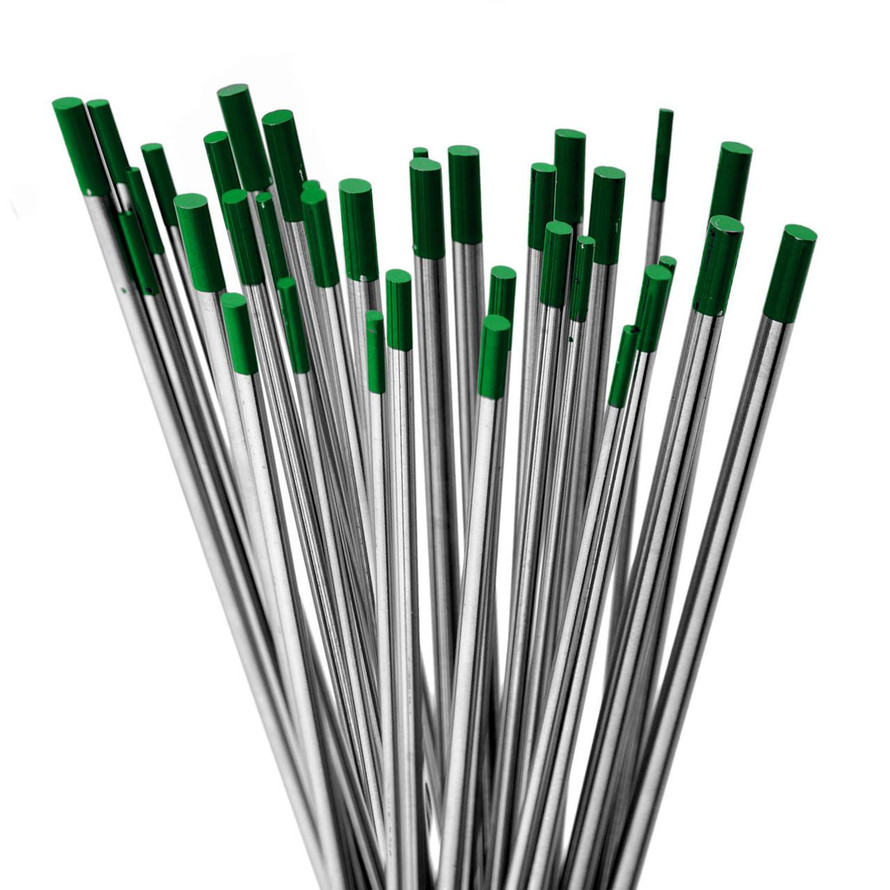CK Pure Tungsten Electrodes - Green Tip | Arc-Zone.com