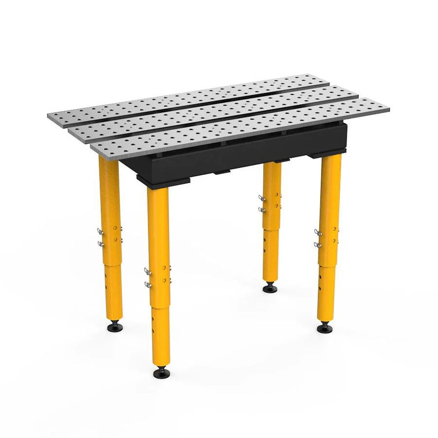 BuildPro™ 2' (0.56m) x 4' Welding Table - Standard Finish