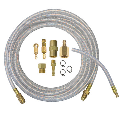 Purge Gas Hose Kit w/ Quick Disconnect & Hardware - Arc-Zone.com, Inc
