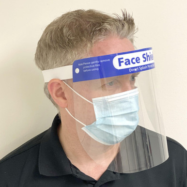 Clear Protective Face Shield - Arc-Zone.com, Inc