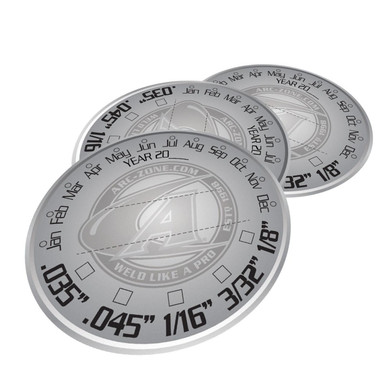 Stickers for Rod ID™ Caps - 3-Pack - Arc-Zone.com, Inc