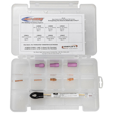 TIG Starter Kit™: 9P Series Torches - Arc-Zone.com, Inc