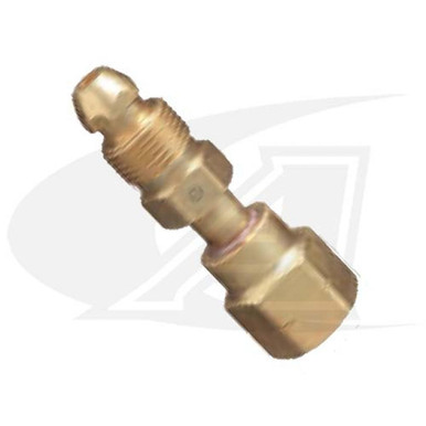 CGA-500 to CGA-590 Cylinder Adapter | Arc-Zone.com