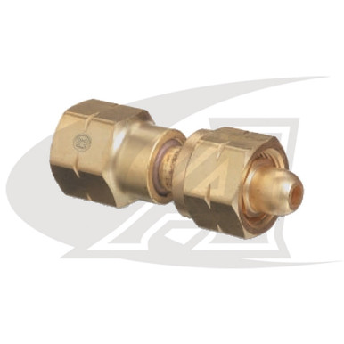 CGA-555 to CGA-510 Cylinder Adapter | Arc-Zone.com