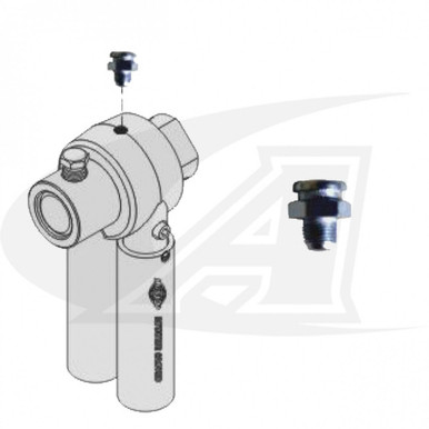 Button Head Grease Fitting, LRG Rotary Ground | Arc-Zone