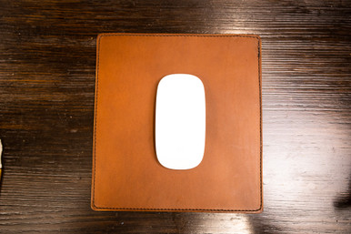 Leather Mouse Pad - Walnut Minerva