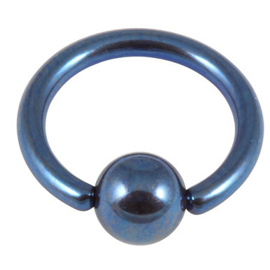 Coloured Titanium Ball Closure Ring - Ball Closure Rings | Paradox Body ...