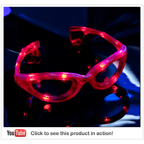 Premium LED Sunglasses - R/G/B | Light Up Sunglasses