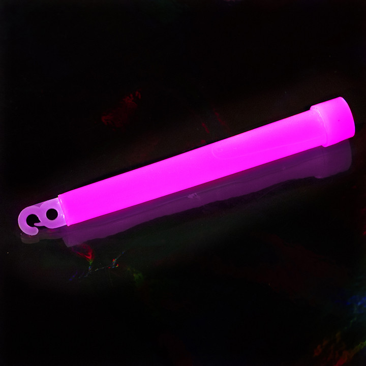 6" Single Glow Stick Pink | Glow Party Supplies & More