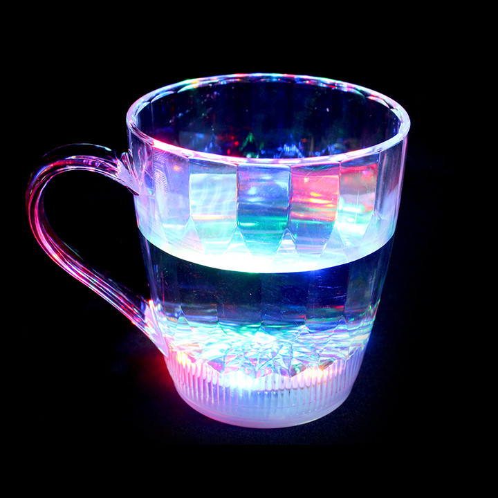 LED Liquid Activated Coffee Mug RGB LEDs | LED Drinkware
