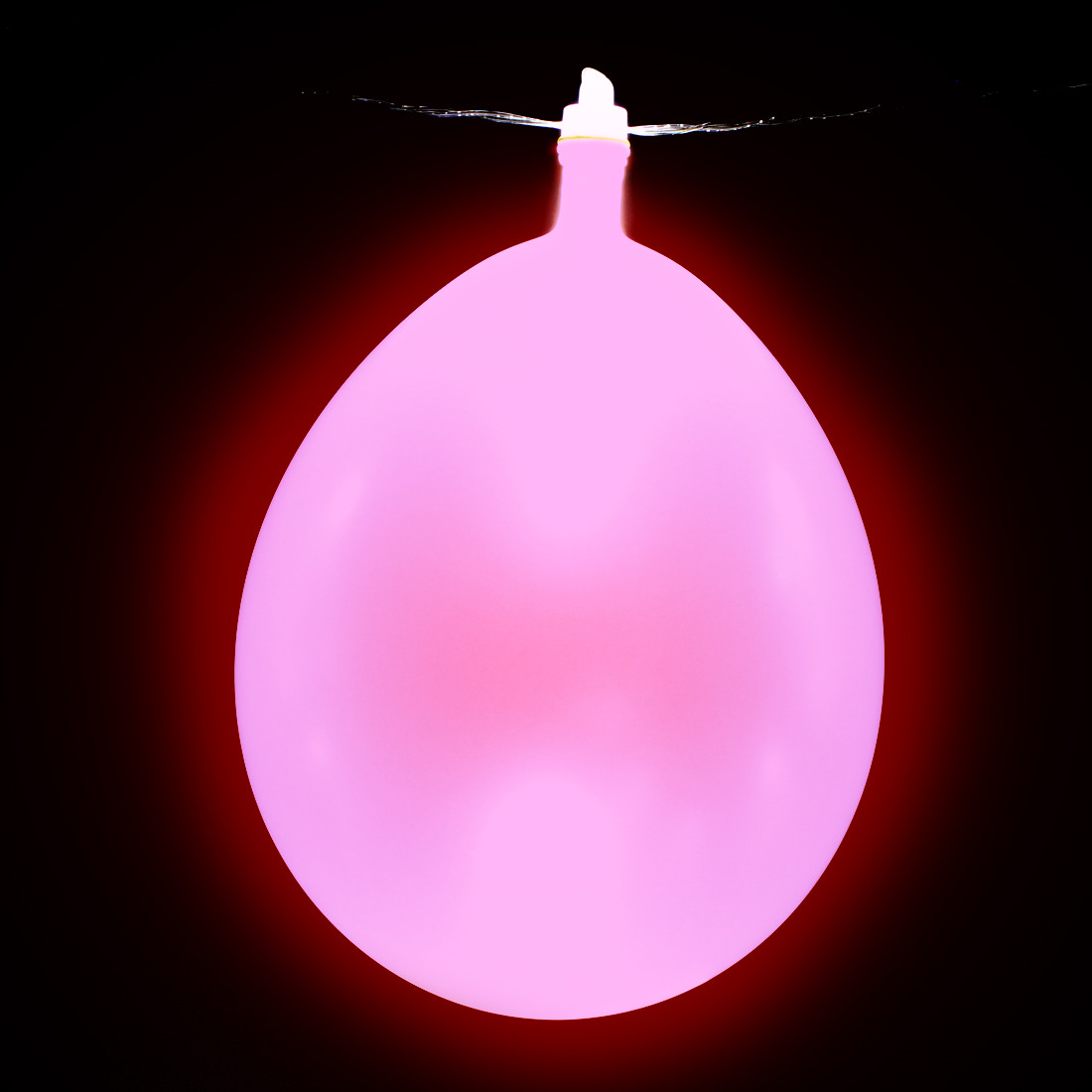 LED Balloon String Lights 13 feet/10 Balloons Pink