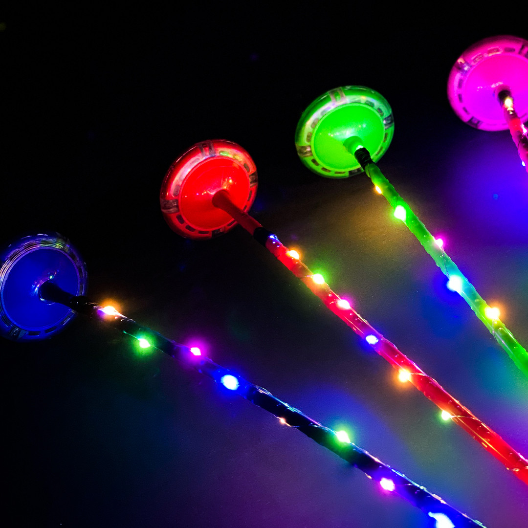 Blue LED Light Up Skip Jumper