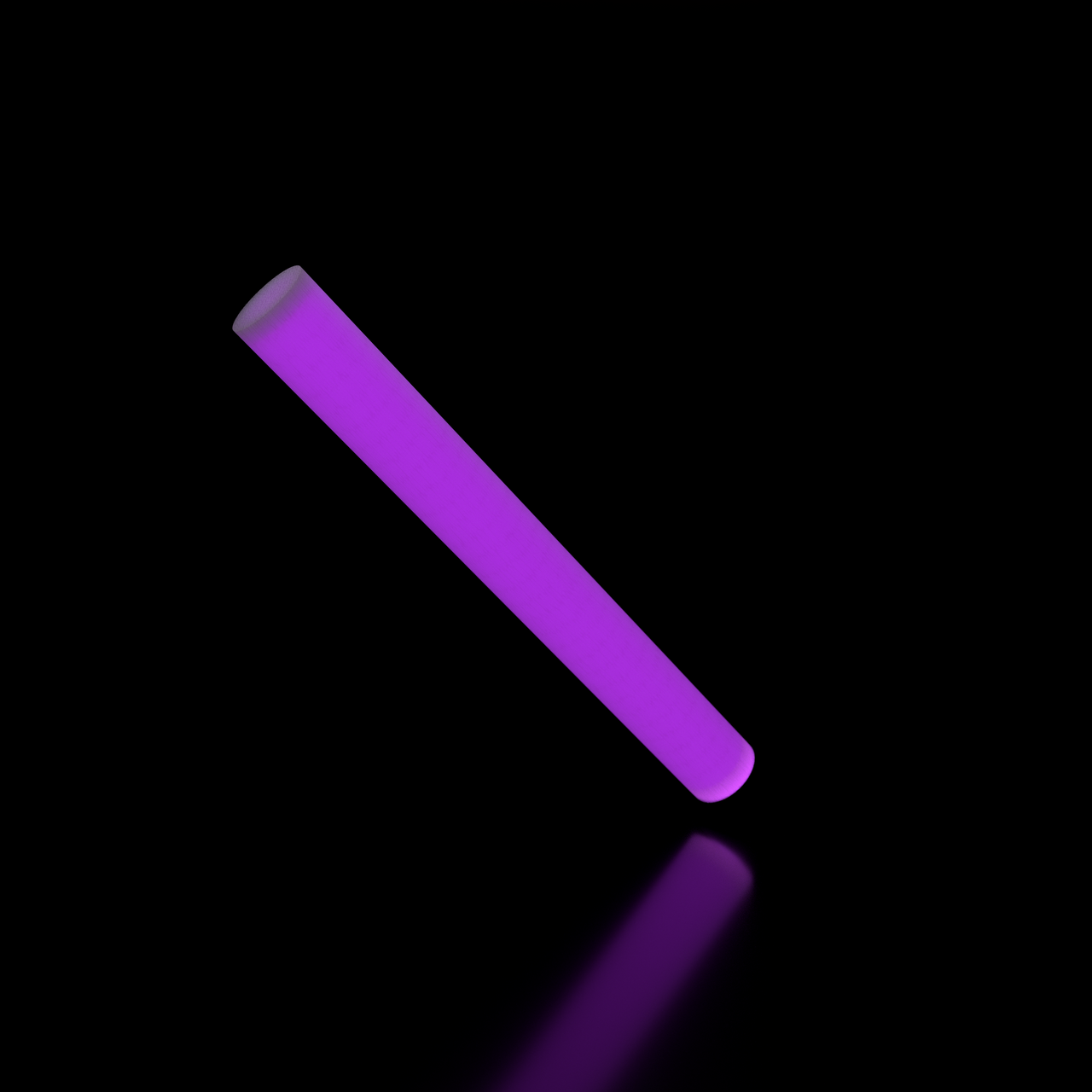 Purple LED Foam Stick 3-Mode | Light Up Foam Batons