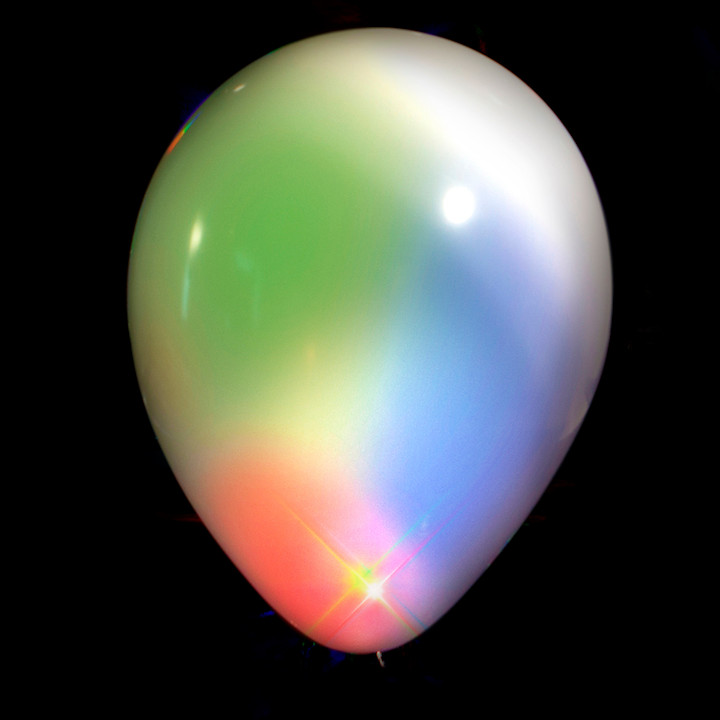 LED Balloons 5 Pack - Assorted | Light Up Balloons