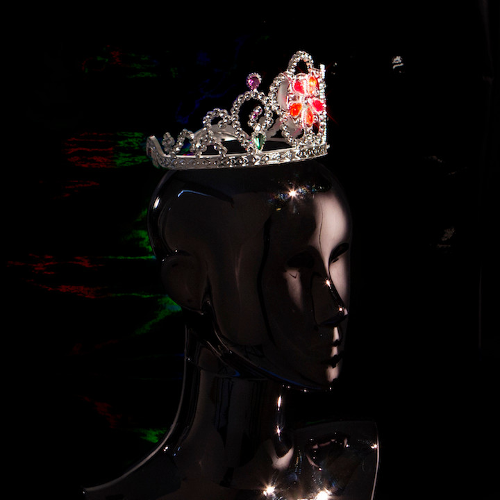 Light Up Tiara with Red Lights | LED Headwear